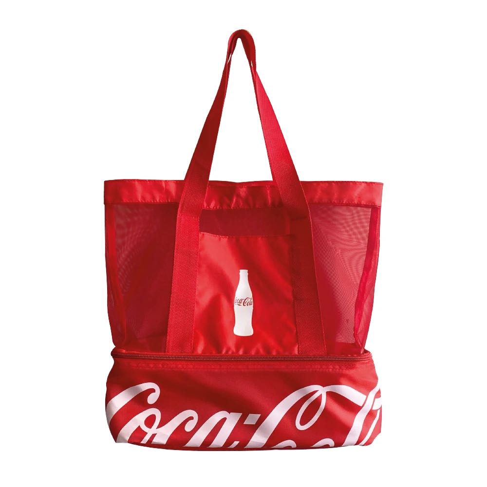 Coca Cola Mesh Cooler Bag, Women's Fashion, Bags & Wallets, Shoulder ...
