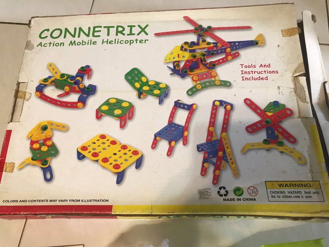 Connetrix Action Mobile Helicopter, Hobbies & Toys, Toys & Games on ...