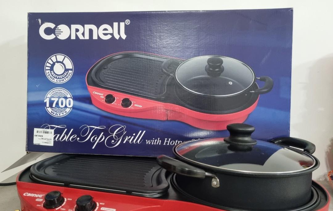 Cornell Tabletop Grill with hotpot set, TV & Home Appliances, Kitchen ...