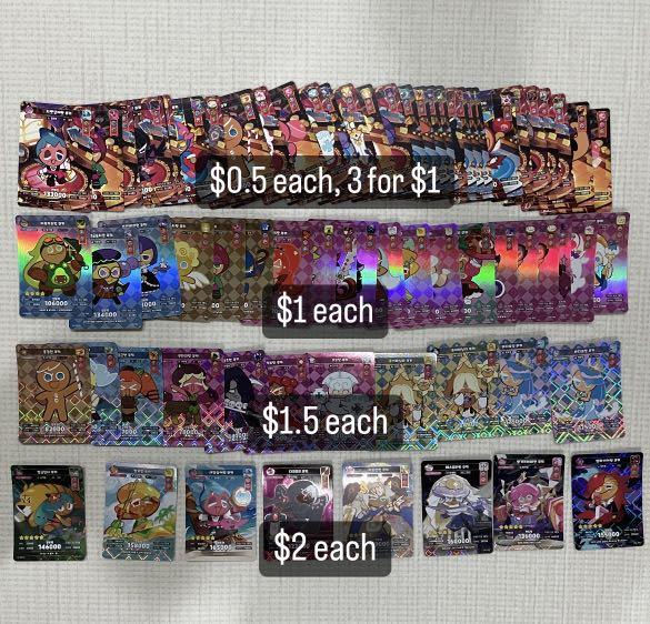 Crk cookie run kingdom trading cards V1, Hobbies & Toys, Toys & Games ...