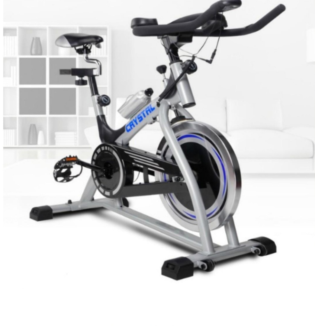 Crystal Semi-Commercial Spinning Bike, Sports Equipment, Exercise ...