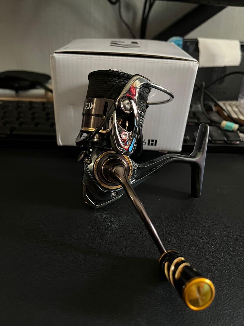 DAIWA THEORY 2506H ajing eging spinning reel fishing, Sports Equipment ...