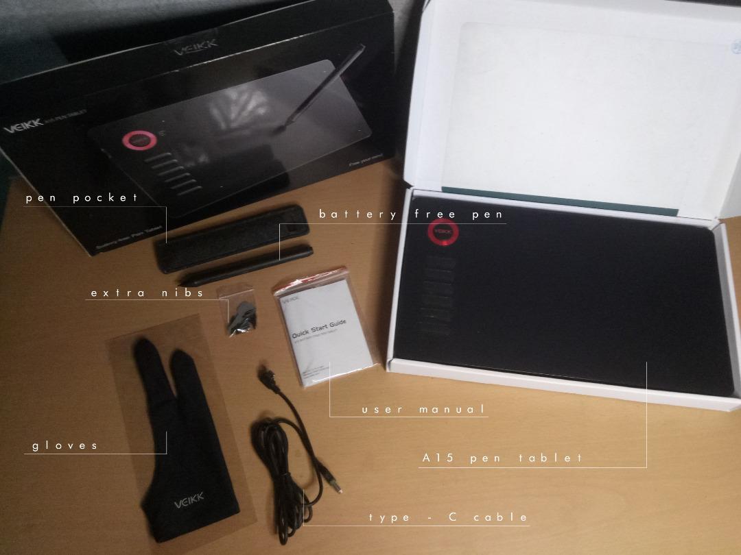 Digital Graphics Drawing Tablet (PEN TAB), Computers & Tech, Parts ...