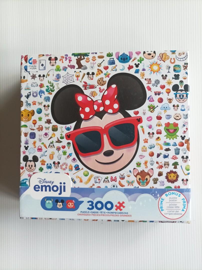 Disney Emoji Minnie Mouse Jigsaw Puzzle, 300 Pieces #Oct50, Toys ...