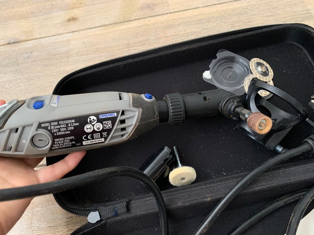 DREMEL Rotary Tool 3000, Furniture & Home Living, Home Improvement ...