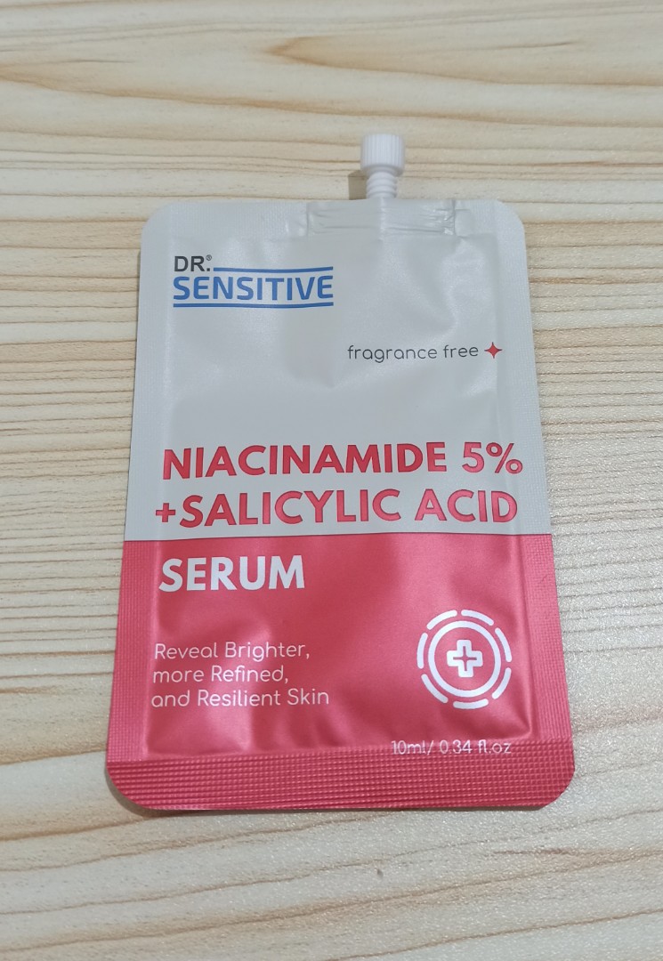 Dr.Sensitive (niacinamide 5% + salycylic acid) available 10pcs, Beauty ...