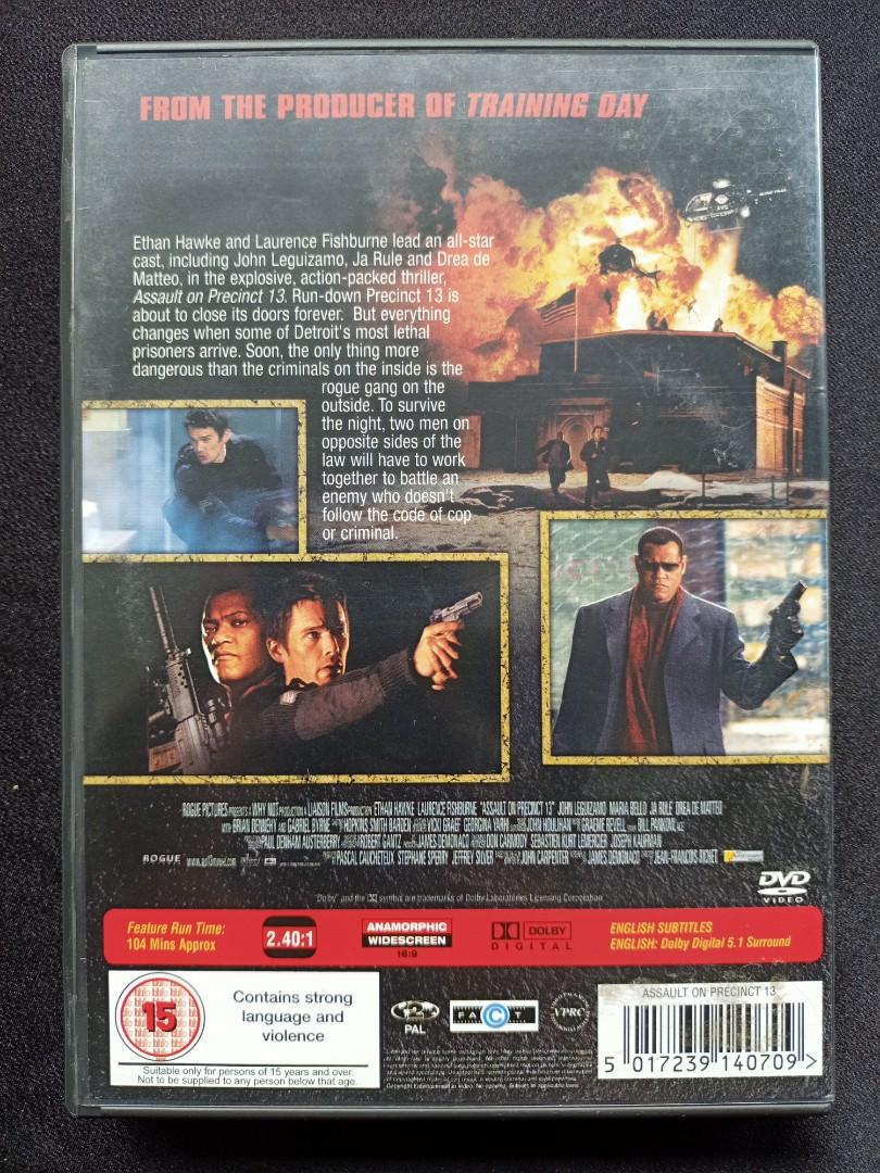 DVD Assault On Precinct 13, Hobbies & Toys, Music & Media, CDs & DVDs ...
