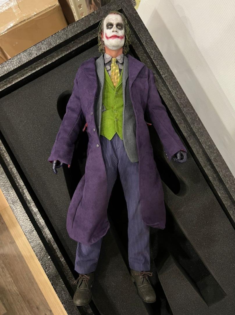 ENTERBAY THE DARK KNIGHT: JOKER HD MASTERPIECE 1:4 SCALE FIGURE ...