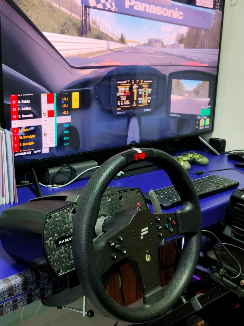 Fanatec CSL Elite Wheelbase (Xbox ver) with P1 steering and latest CSL ...