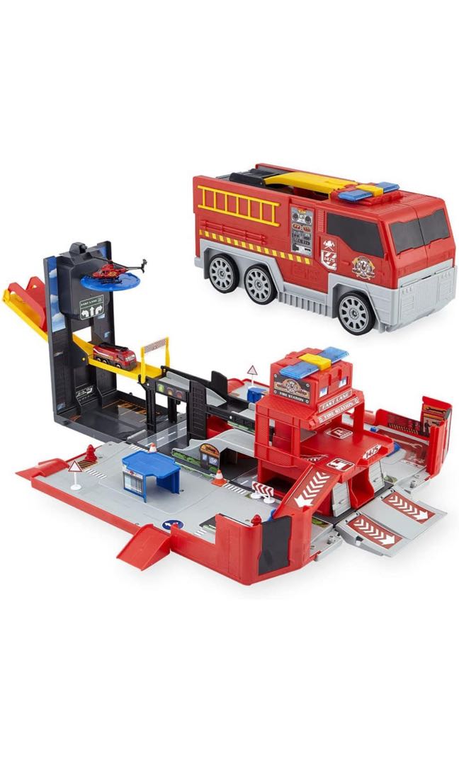 Fast Lane Fire City Playset, Hobbies & Toys, Toys & Games on Carousell