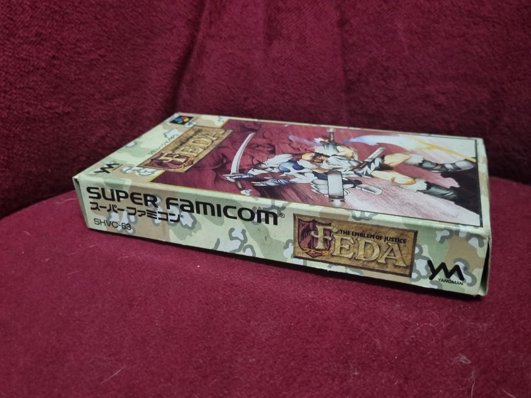Feda The Emblem of Justice nintendo super famicom, Video Gaming, Video ...
