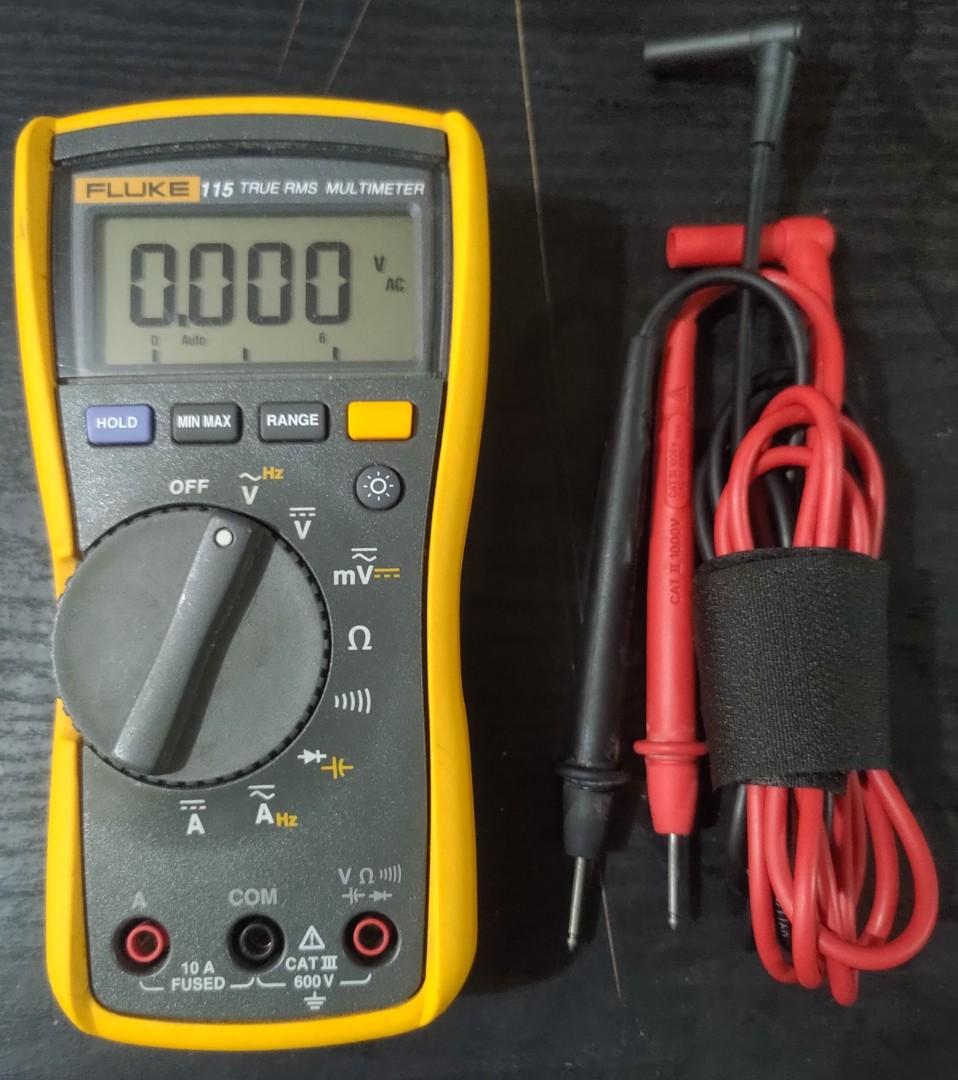Fluke 115 True RMS Multimeter, Commercial & Industrial, Industrial ...