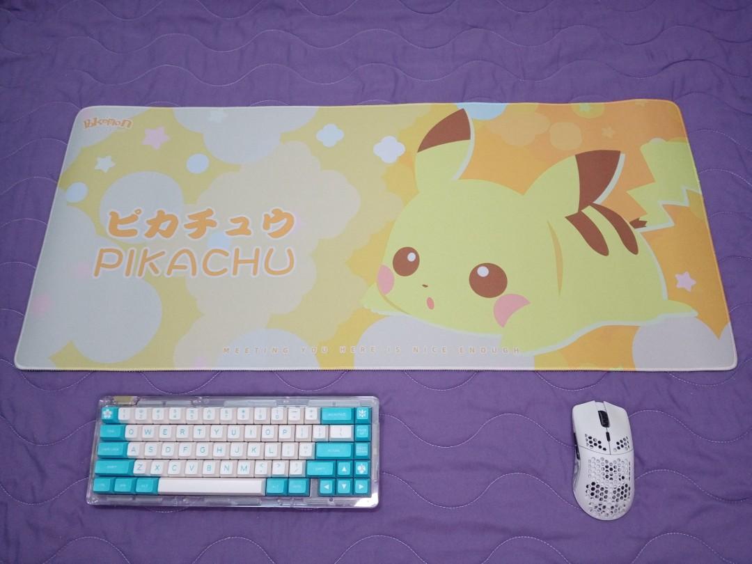 *Free Delivery* Pokemon XXL mousepad/Deskmat Pikachu Pulsle Minun ...