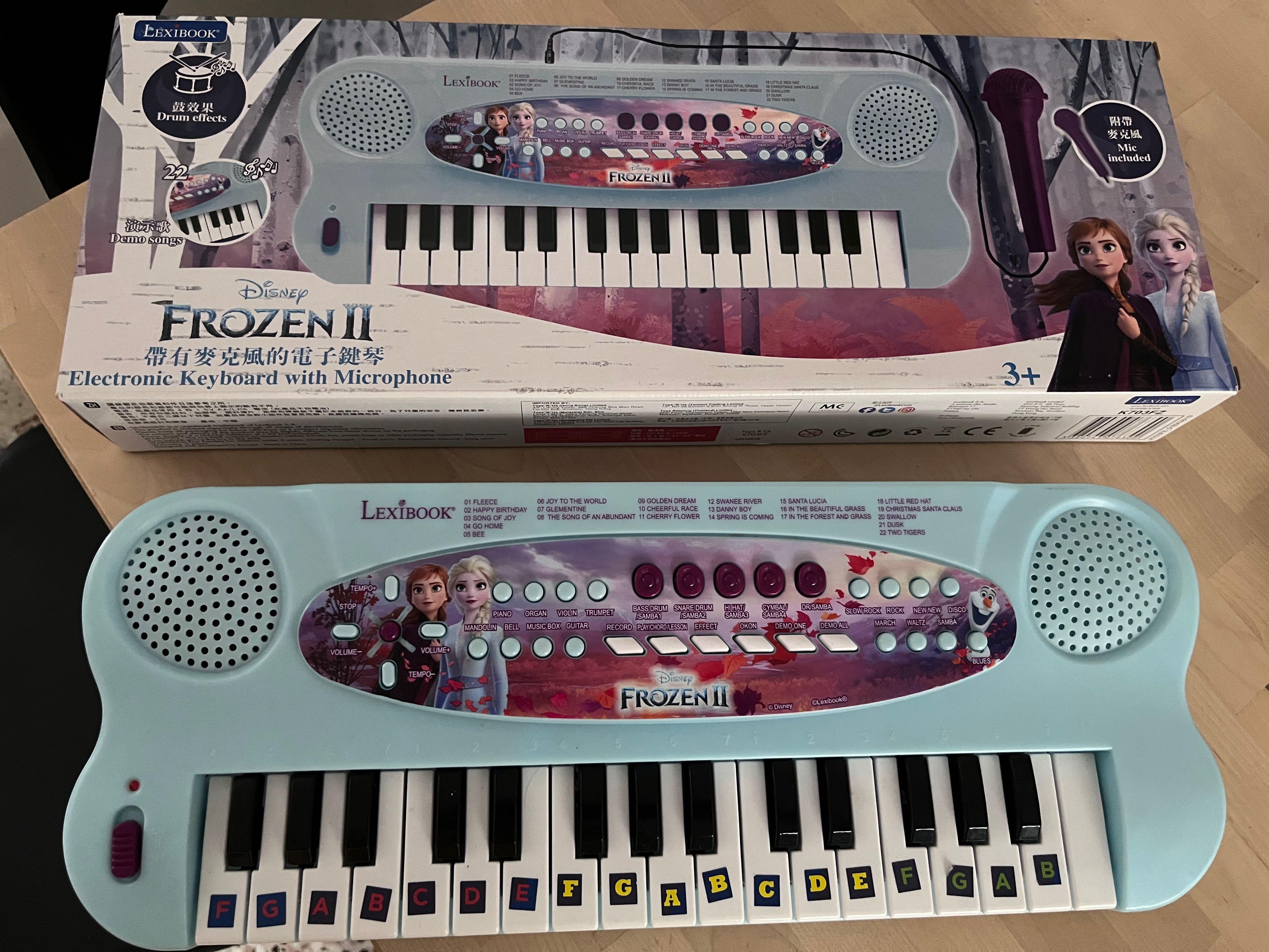 Frozen electric keyboard organ/kids musical toy, Hobbies & Toys, Music ...