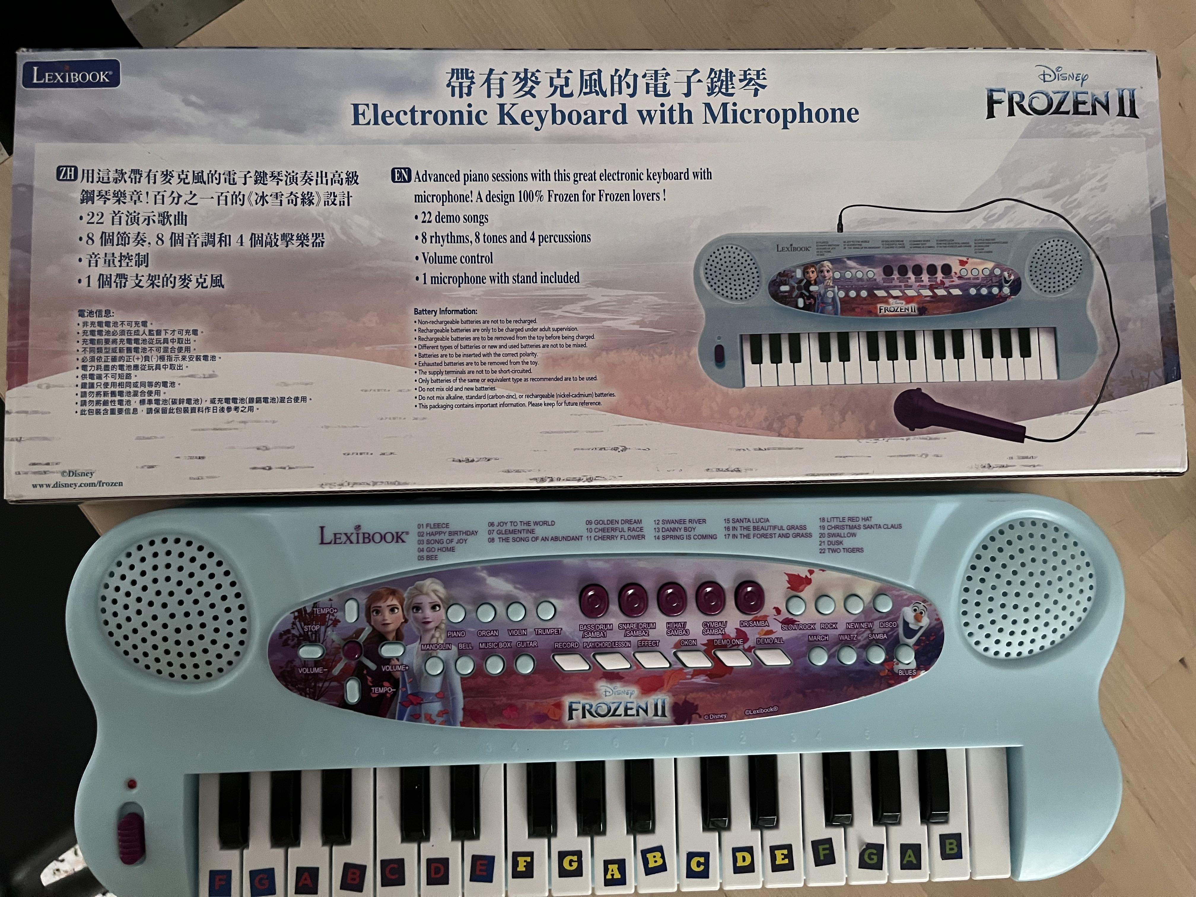 Frozen electric keyboard organ/kids musical toy, Hobbies & Toys, Music ...