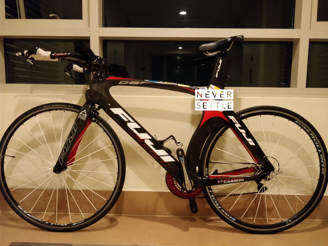 Fuji d6 tribike, Sports Equipment, Bicycles & Parts, Bicycles on Carousell
