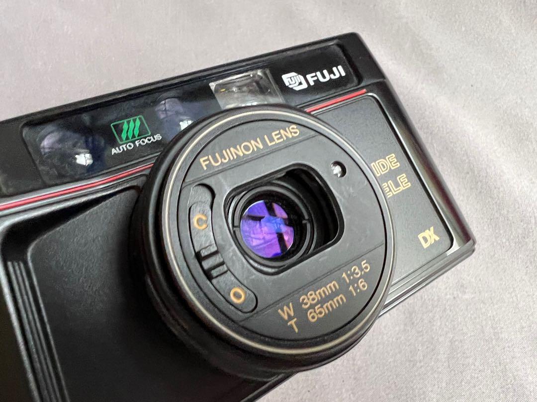 [故障機]Fujifilm Fuji tw-300 date 雙定焦 底片相機 零件 擺設 拆解用, 相機攝影, 相機在旋轉拍賣