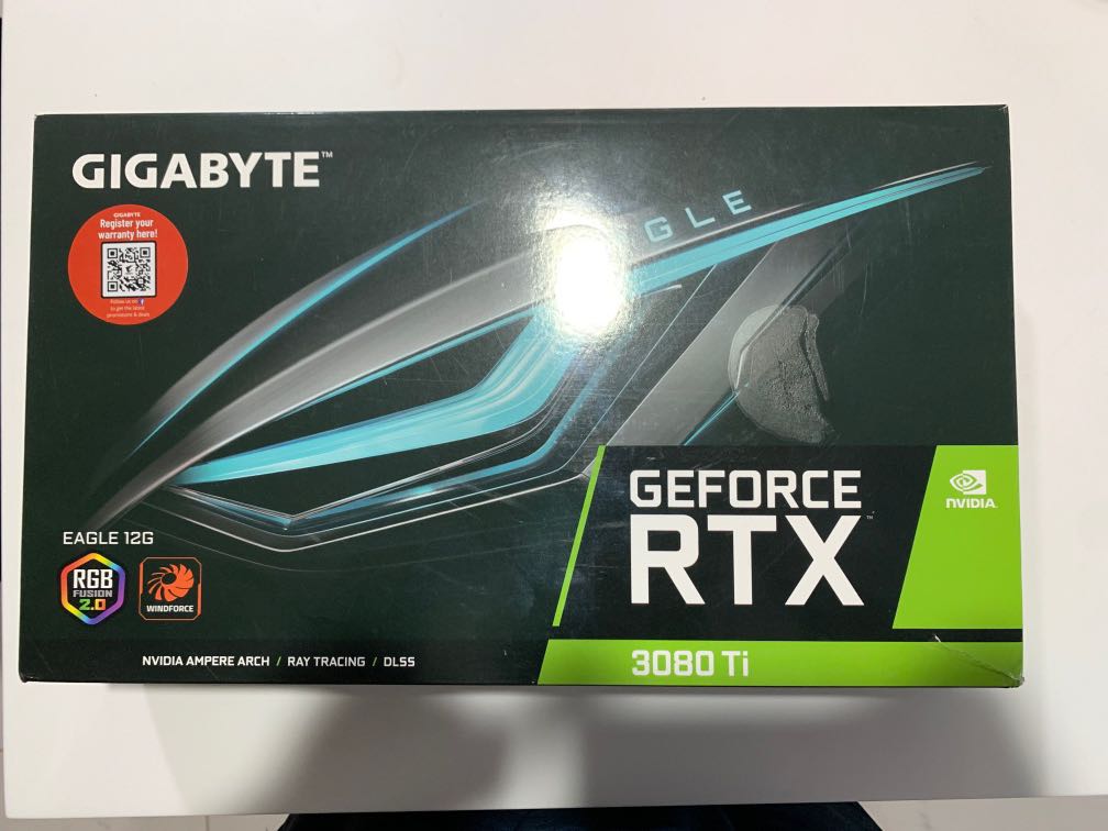 GIGABYTE GEFORCE RTX 3080Ti Box, Computers & Tech, Parts & Accessories ...