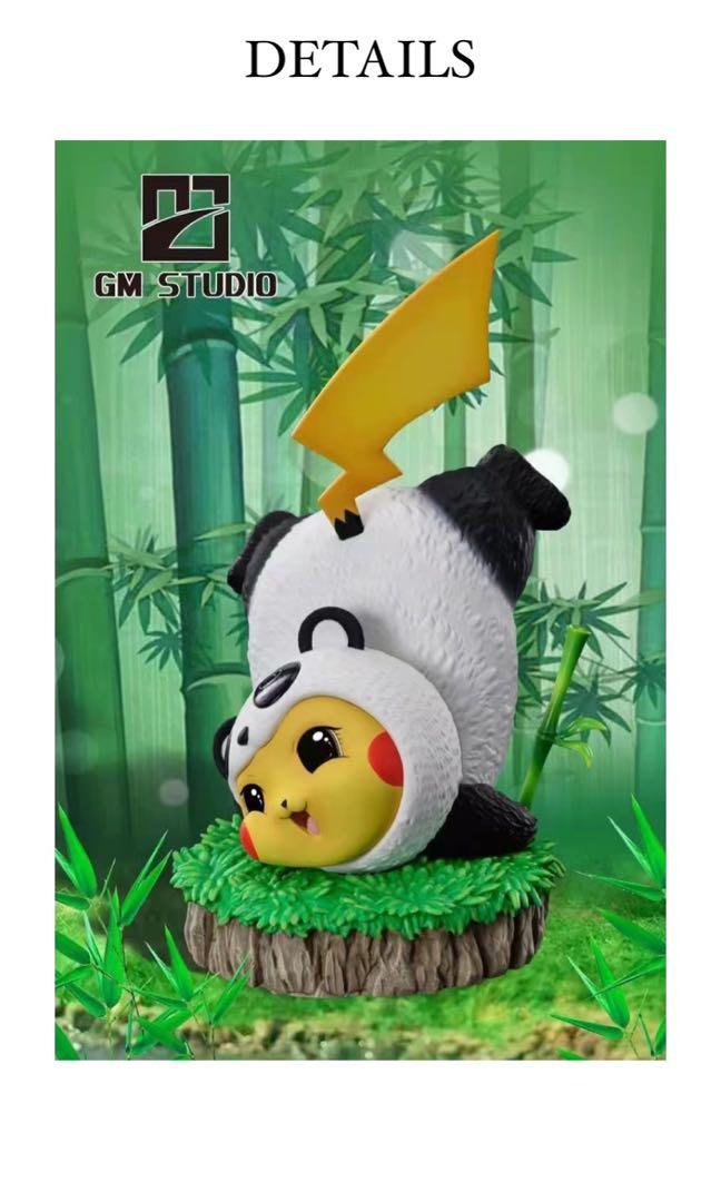 GM Studio - Panda Pikachu, Hobbies & Toys, Toys & Games on Carousell