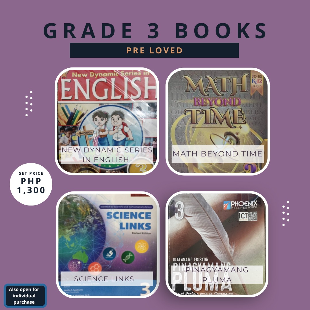 Grade 3 books, Hobbies & Toys, Books & Magazines, Textbooks on Carousell