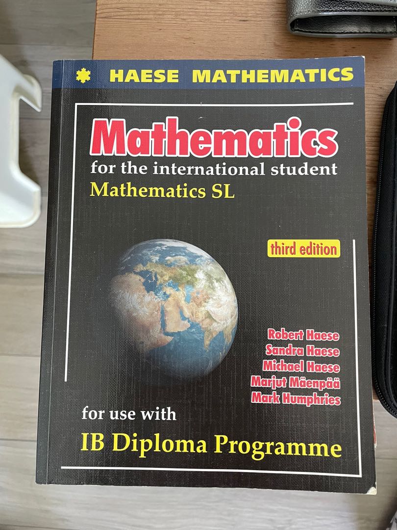 Haese Mathematics SL 3rd Edition Textbook, Hobbies & Toys, Books ...
