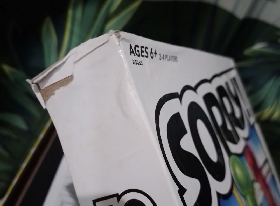 Hasbro Gaming Sorry Board Game, Hobbies & Toys, Toys & Games on Carousell