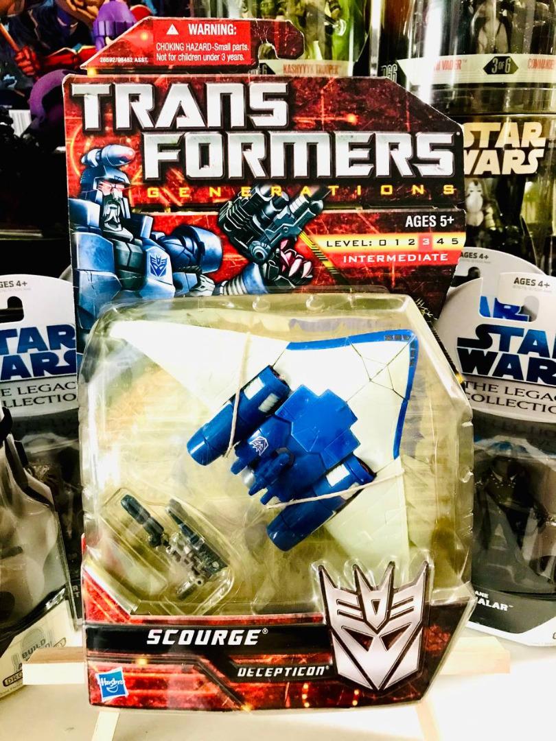 HASBRO TRANSFORMERS GENERATIONS DELUXE SERIES - DECEPTICON SCOURGE ...