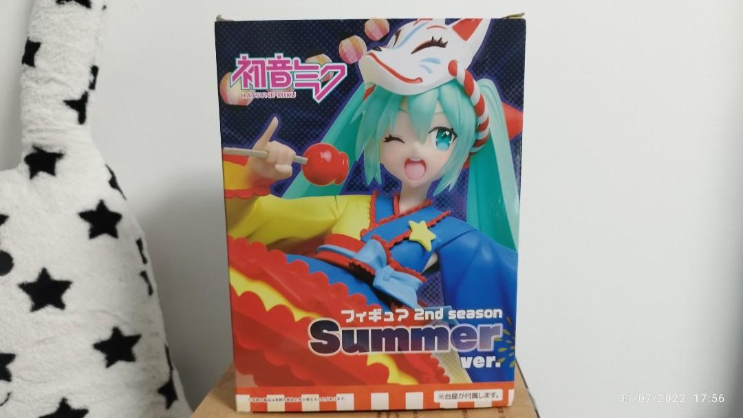 Hatsune Miku Summer Version Prize Figure, Hobbies & Toys, Toys & Games ...