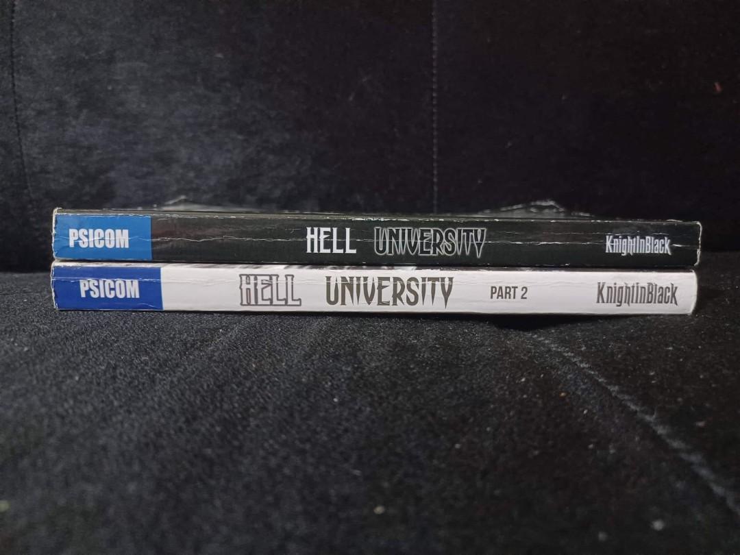 Hell University Part 1 & Part 2 by KnightInBlack, Hobbies & Toys, Books ...