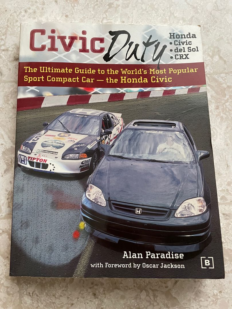 Honda civic history with color pic -163 pg, Hobbies & Toys, Books ...