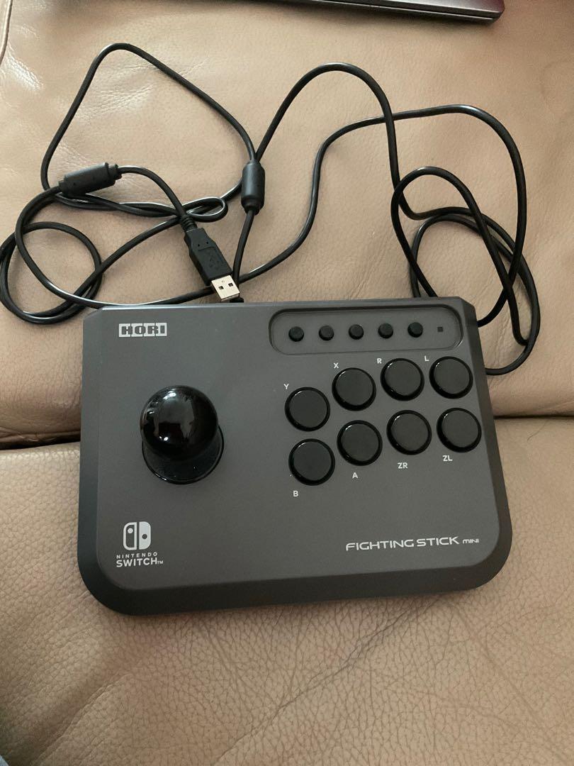 Hori Mini Fighting Stick Switch Android PC 等可用, 電子遊戲, 遊戲機配件, 手掣 - Carousell