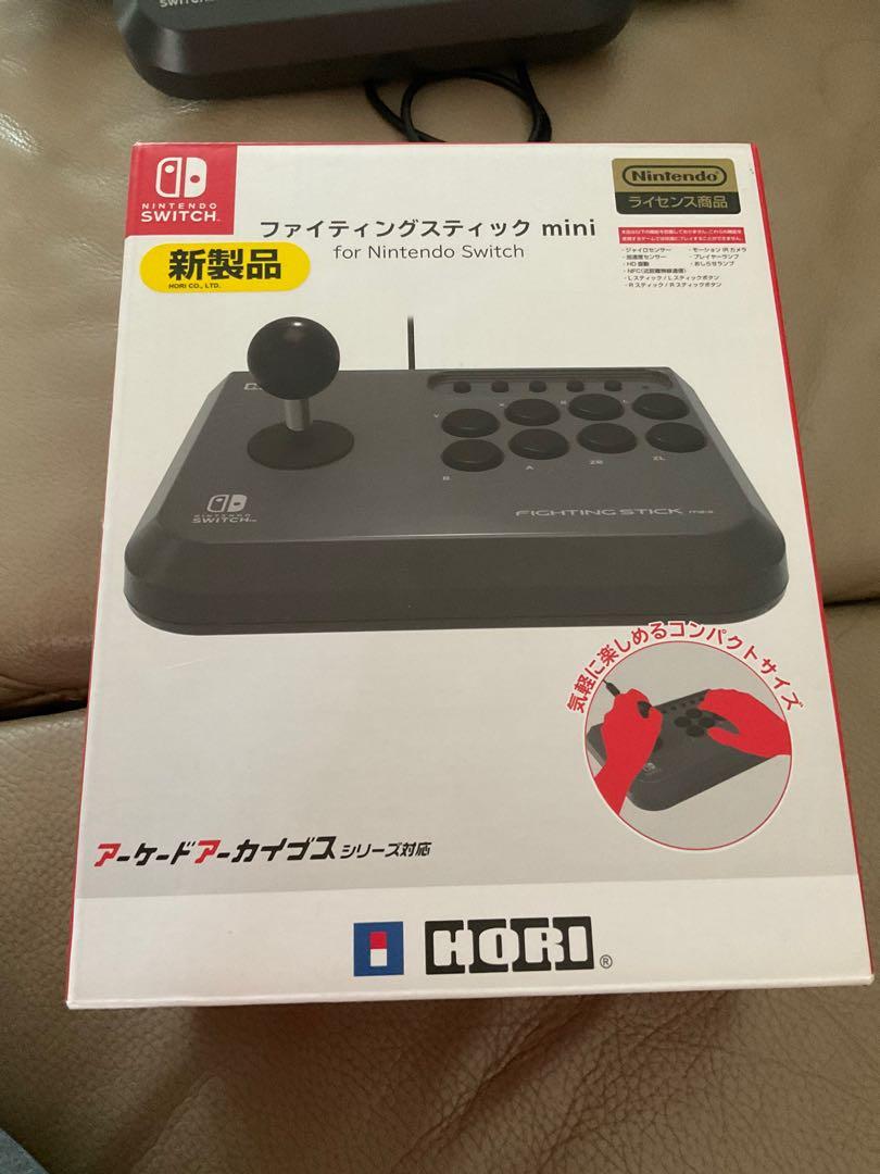 Hori Mini Fighting Stick Switch Android PC 等可用, 電子遊戲, 遊戲機配件, 手掣 - Carousell