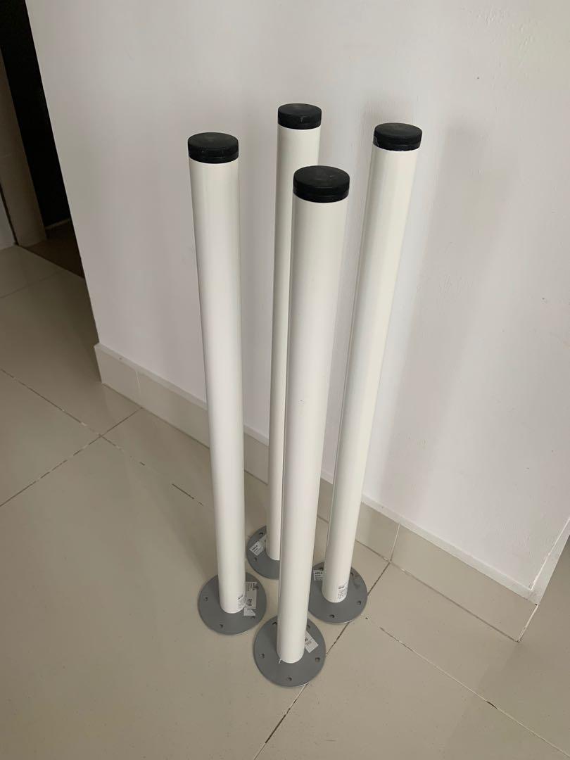 Ikea Adils table legs 4p, Furniture & Home Living, Furniture, Other ...