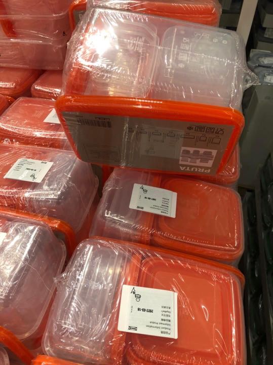 Ikea Tupperware Pruta Set, Furniture & Home Living, Kitchenware ...