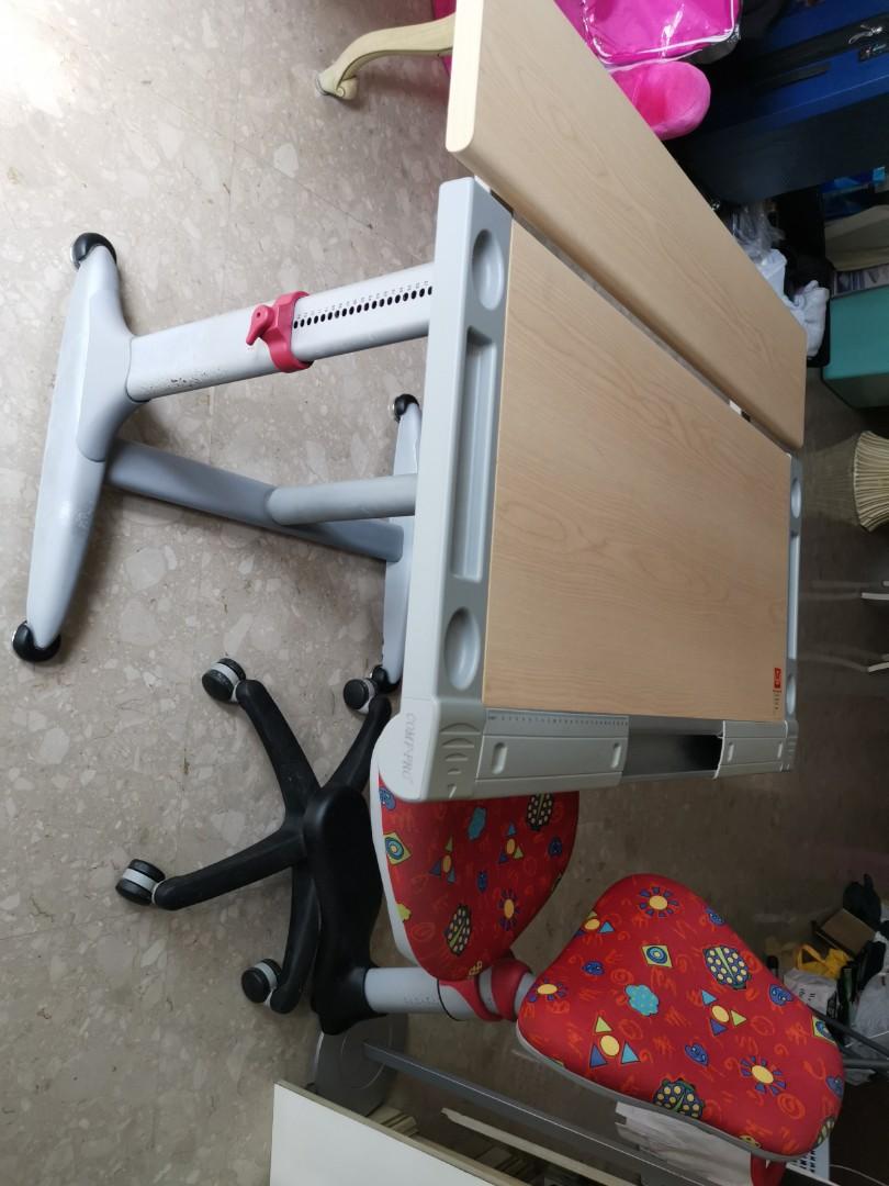 Impact Ergonomic Chair & Table for Kid, Furniture & Home Living ...