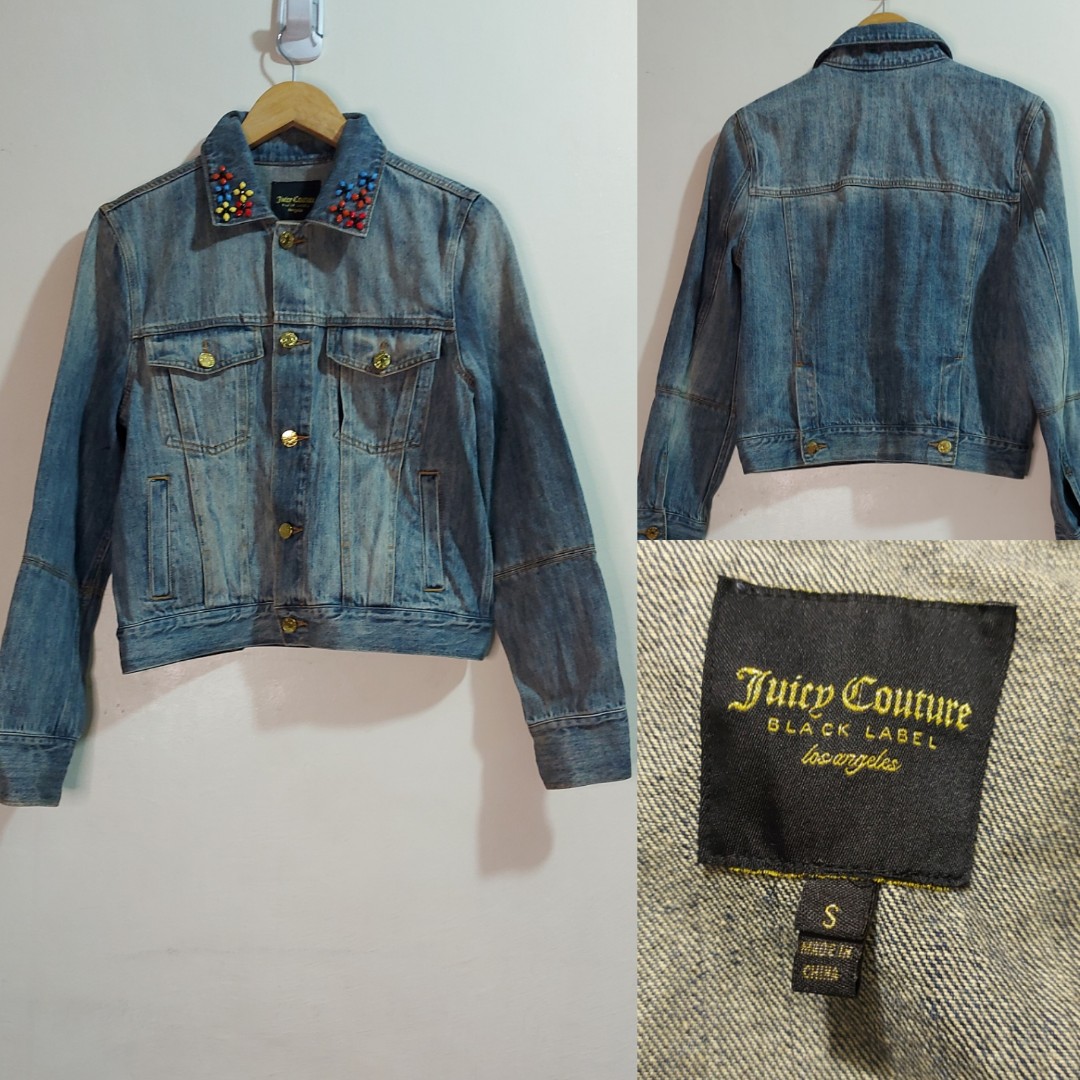 Juicy Couture Denim Jacket, Women's Fashion, Coats, Jackets and ...