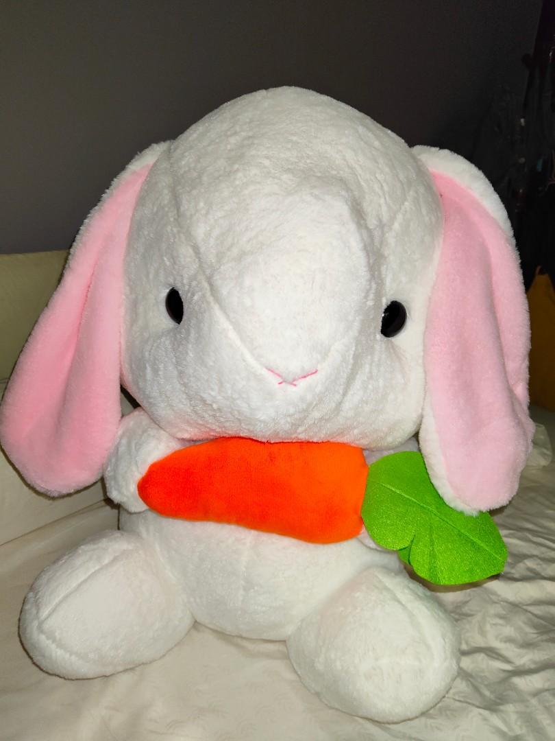 Jumbo Rabbit/Bunny Plush, Hobbies & Toys, Toys & Games on Carousell