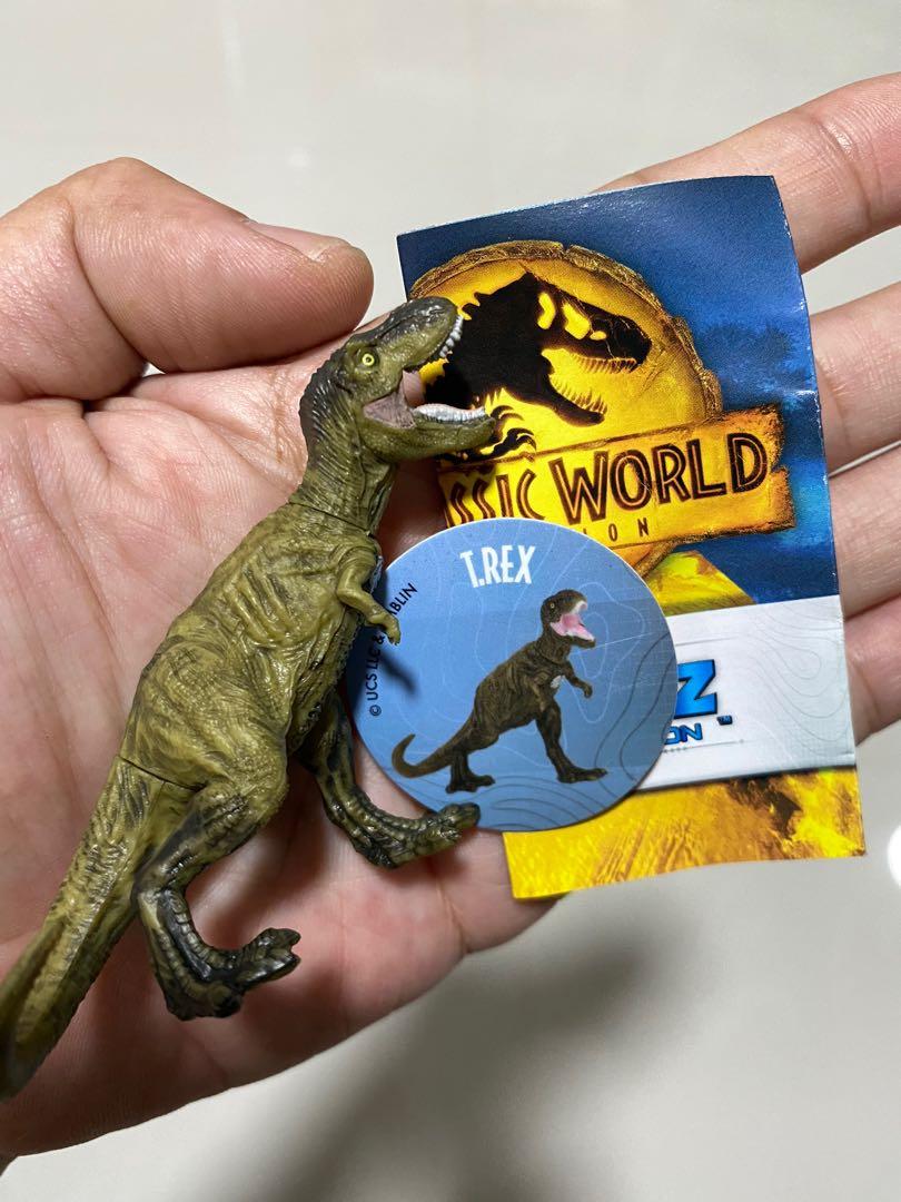 Jurassic World Dominion Captivz Egg T-Rex Loose Complete with Card and ...