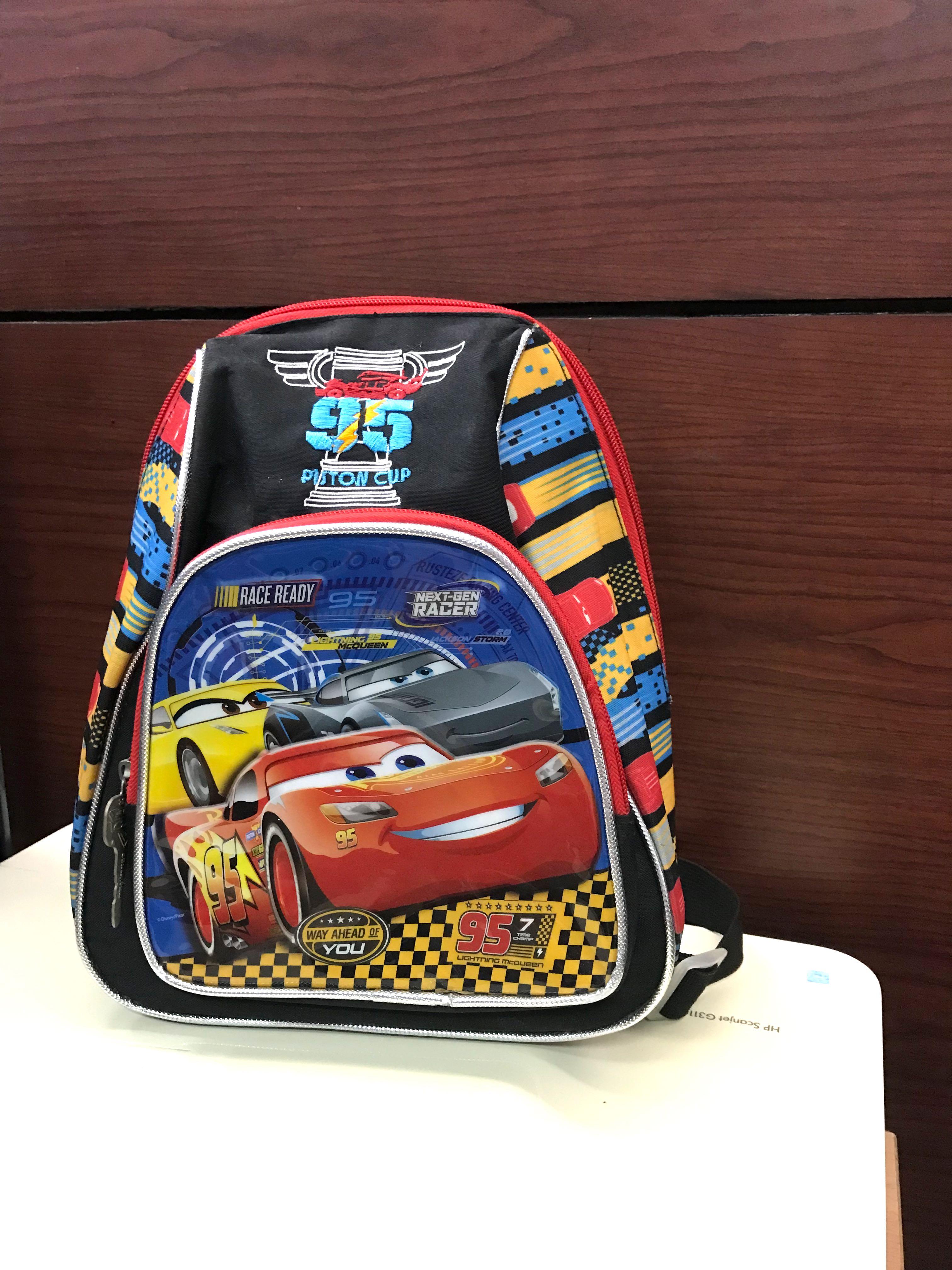 Kids Disney Cars Bag, Women's Fashion, Bags & Wallets, Backpacks on ...