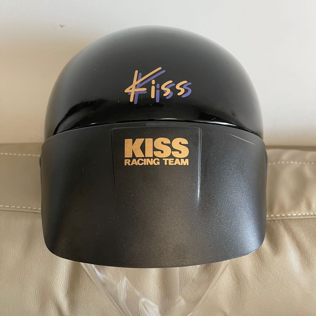 KISS Motorcycle Helmet, Motorcycles, Motorcycle Apparel on Carousell
