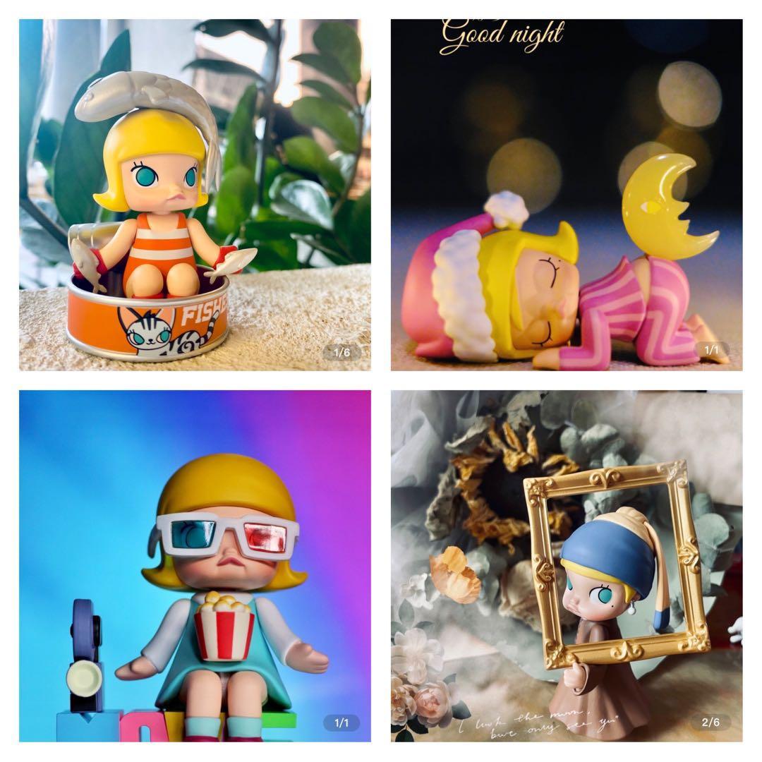 Labubu The Little Monsters / Molly One Day/ Molly Bugs/ Molly School ...