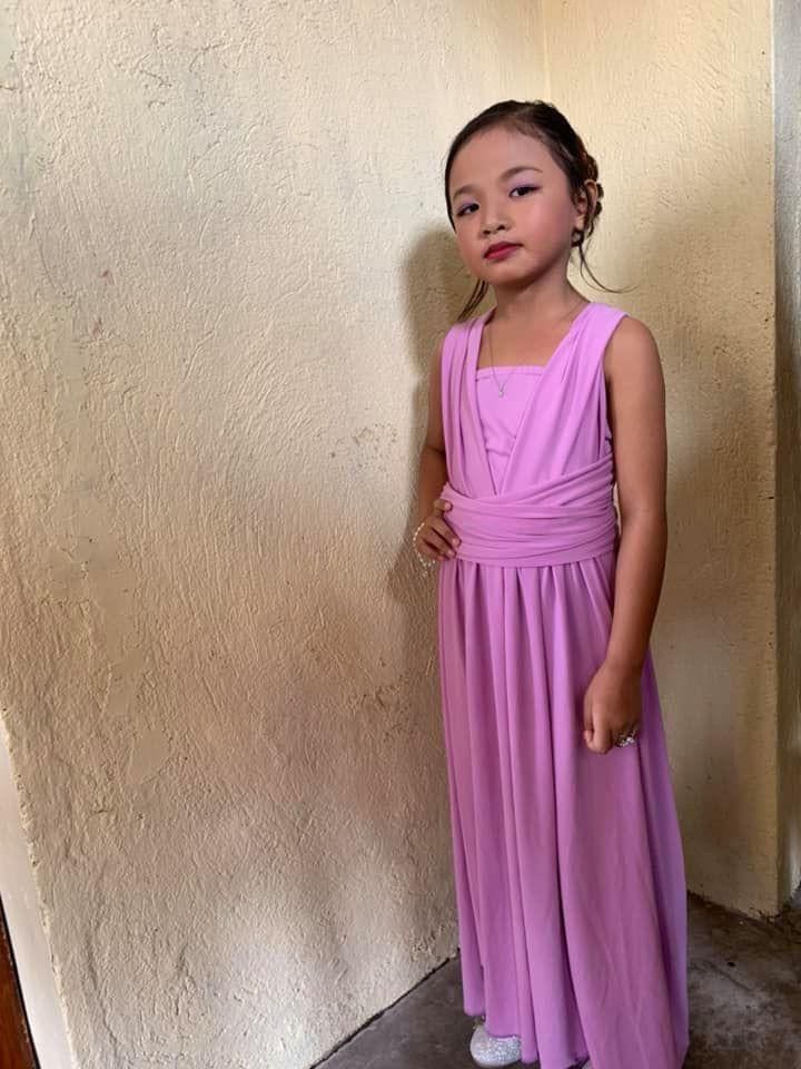 Lavender infinity Dress, Women's Fashion, Dresses & Sets, Evening ...