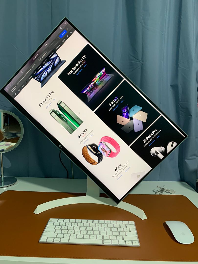 LG 4K display 60 hz 27inch monitor UHD IPS LED, Computers & Tech, Parts ...