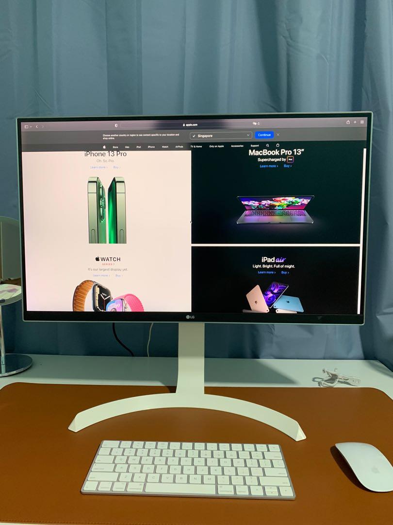 LG 4K display 60 hz 27inch monitor UHD IPS LED, Computers & Tech, Parts ...