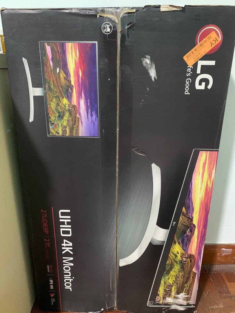 LG 4K display 60 hz 27inch monitor UHD IPS LED, Computers & Tech, Parts ...