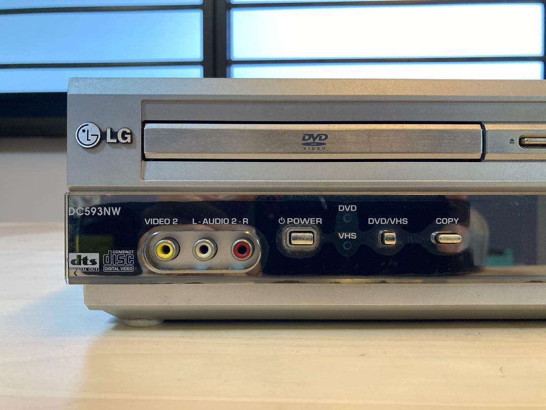 LG vintage DVD + VHS Player DC593NW, TV & Home Appliances, TV ...