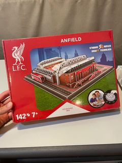Liverpool FC Anfield Stadium 3D Model Puzzle, Hobbies & Toys ...
