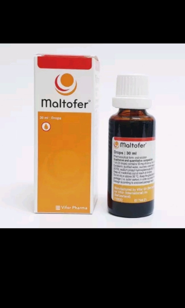 MALTOFER IRON DROPS (SUPPLEMENT), Health & Nutrition, Health ...