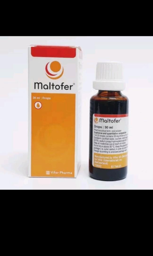 MALTOFER IRON DROPS (SUPPLEMENT), Health & Nutrition, Health ...
