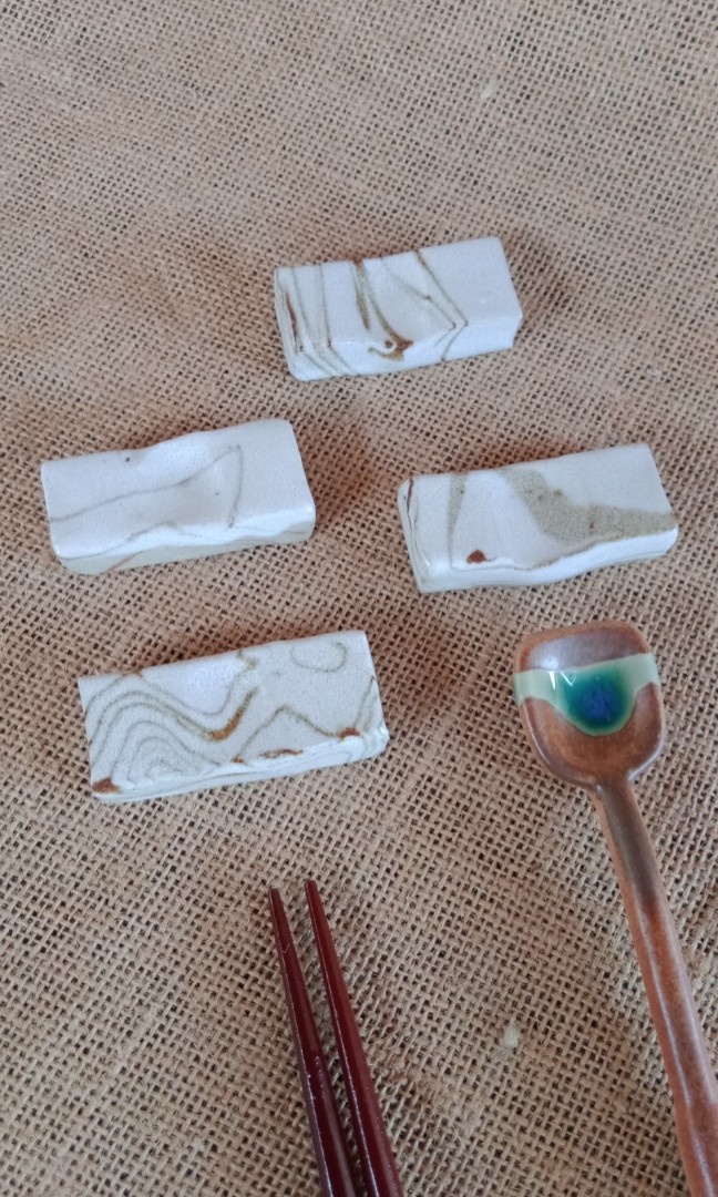 Marble-like chopsticks rest see, Furniture & Home Living, Kitchenware ...
